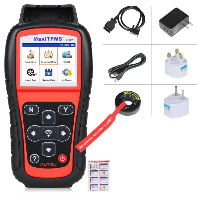(US Ship)Autel MaxiTPMS TS508WF (NEW)TPMS diagnostic & service tool ...